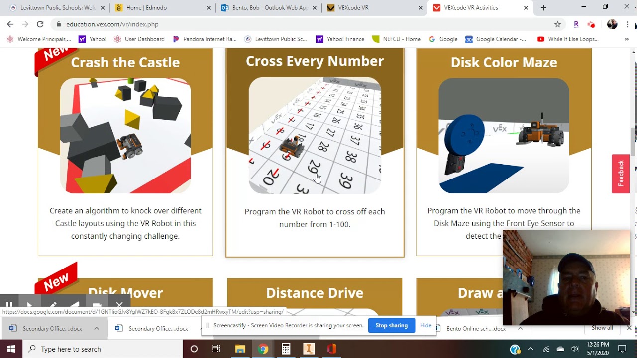 VexVR Disk Color Maze Video 1 - YouTube