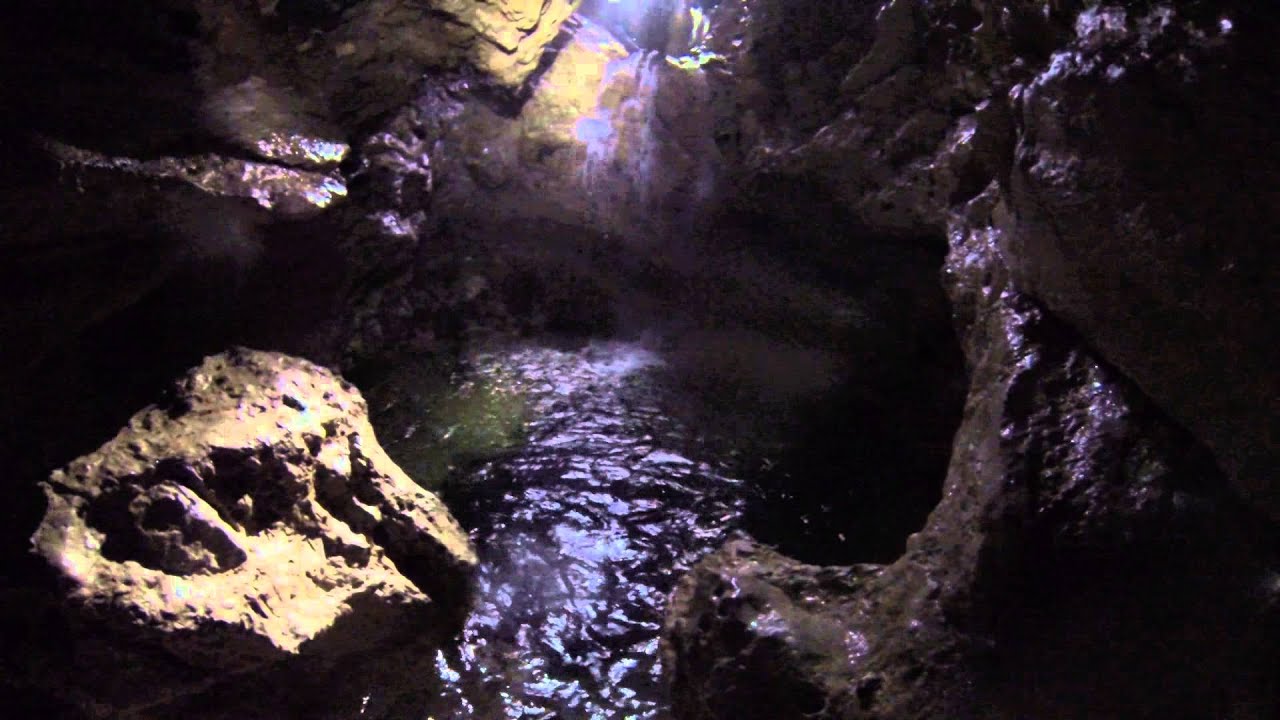 Waterfall Jumping in Waterfall Cave, Belize - YouTube