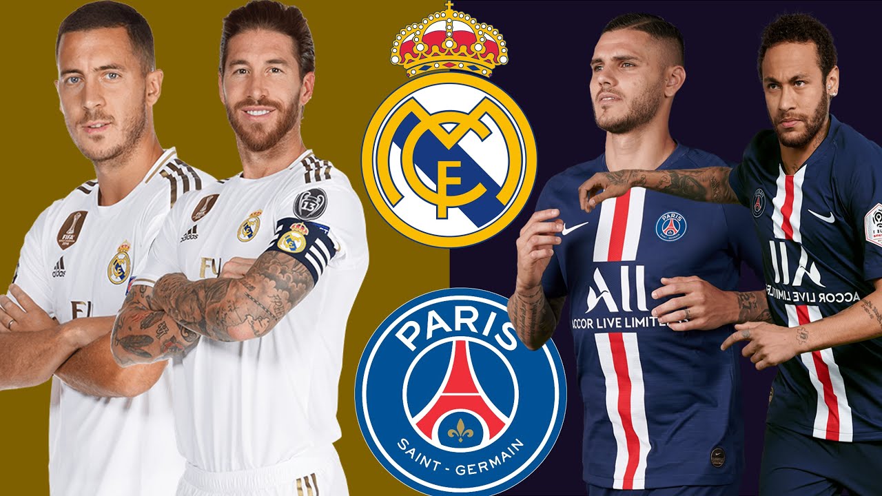 Real Madrid & PSG Possible Starting Lineup In UCL 2019-20 Season - YouTube