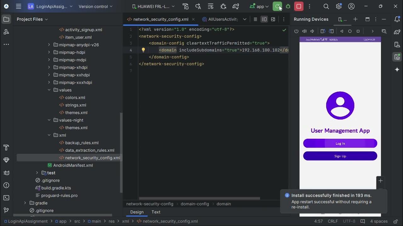 Login_SignUp_ForgotPassword_AllUsers Assignment usign Kotlin and Django @MuhammadWaleed-u4g ...