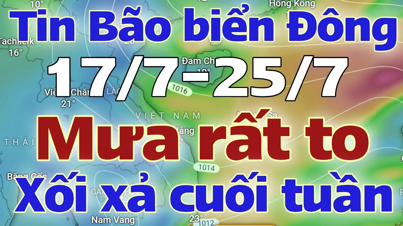 Tin Mưa Lớn Dự Báo Thời Tiết Mới Nhất Ngày Mai 1772025 Thời Tiết