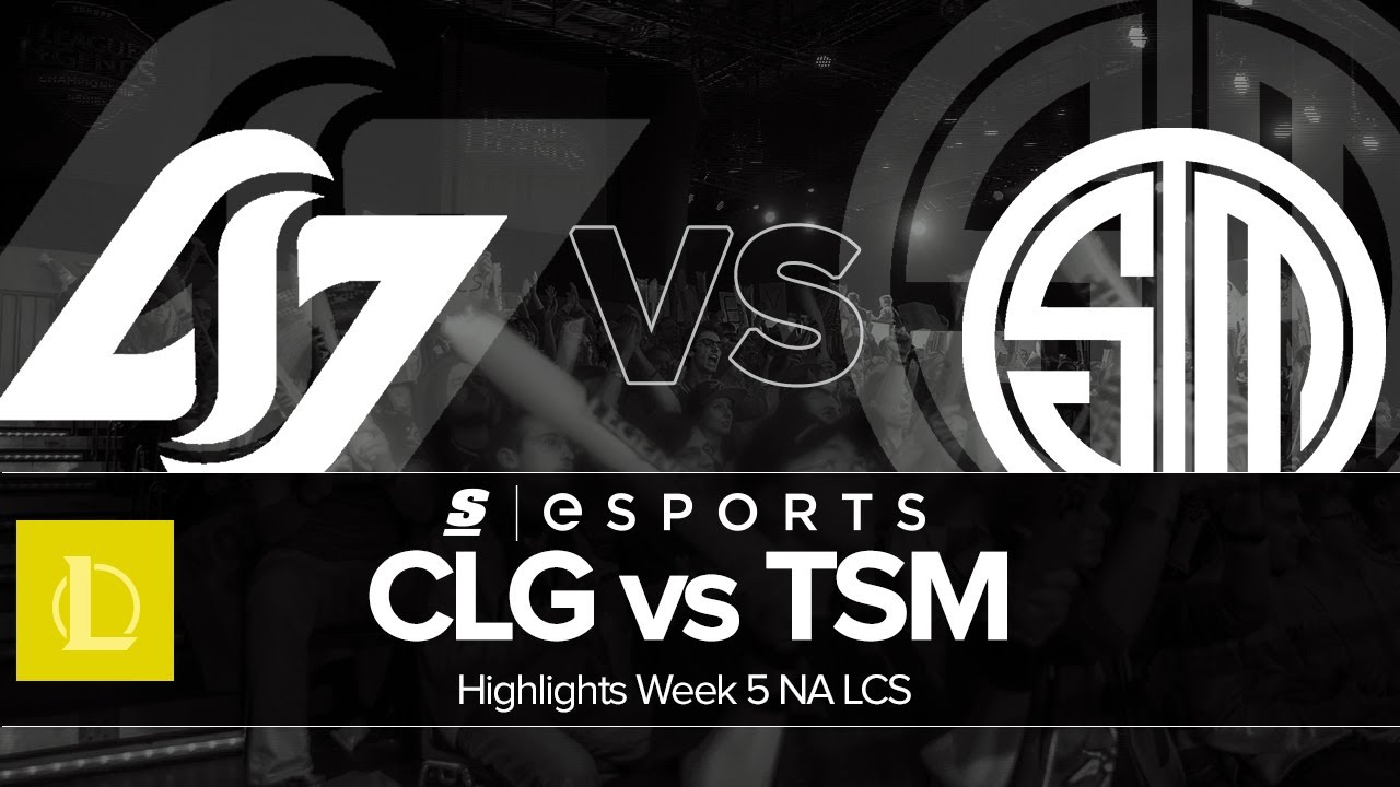 Highlights: CLG vs TSM (NA LCS Summer W5D3 Full Series) - YouTube