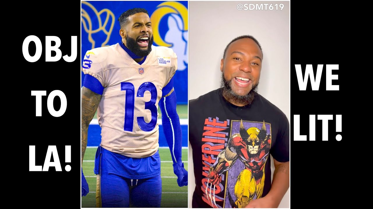 ODELL BECKHAM JR TO THE LA RAMS! RAMS LOADED FOR SUPER BOWL RUN! - YouTube
