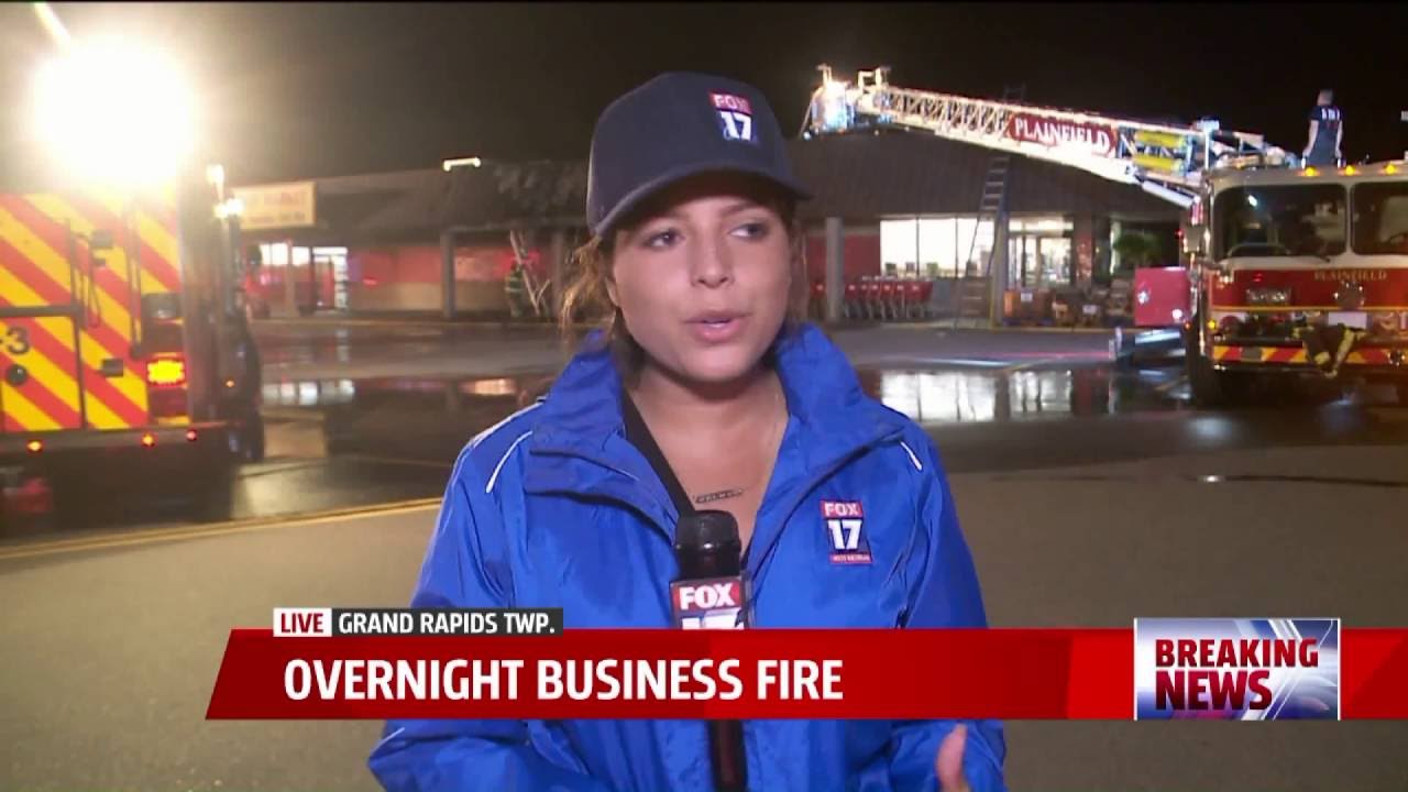 WXMI FOX 17 News - 2016-09-08 Thursday - Kens Fruit Market Fire Live ...