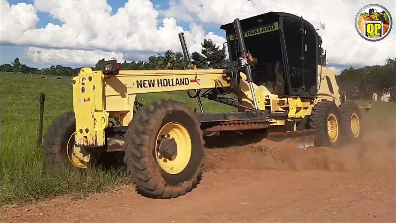 PATROL NA LIMPEZA E PATROLAMENTO DE ESTRADA/Motoniveladora/Patrola/Road Grader/Motor Grader ...