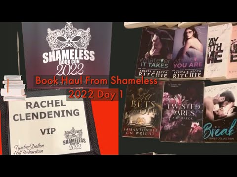 Shameless book con 2022 Day 1 #youtube - YouTube