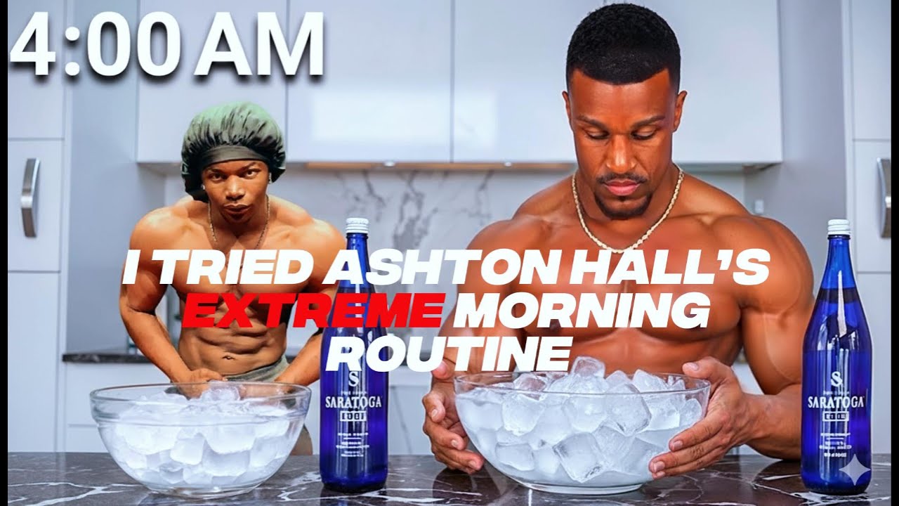 I Tried Ashton Hall's EXTREME Morning Routine - YouTube