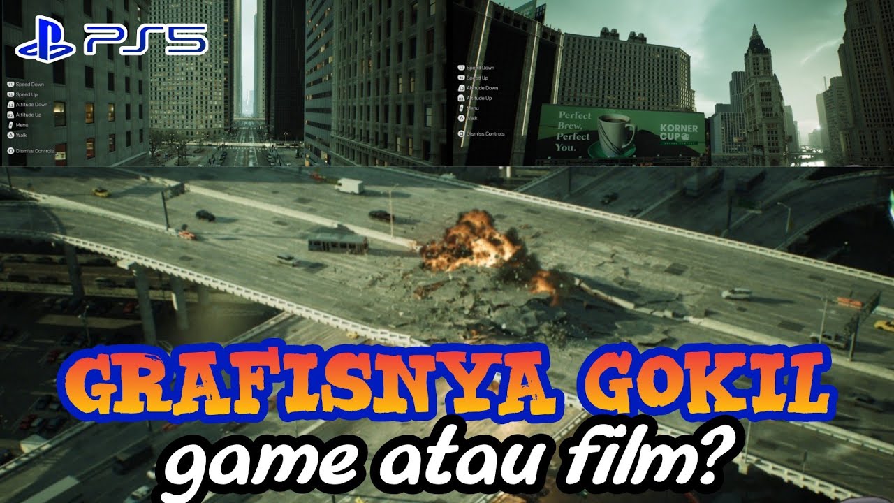 GRAFIS UNREAL ENGINE 5 GOKIL | The Matrix Awakens (demo) - YouTube