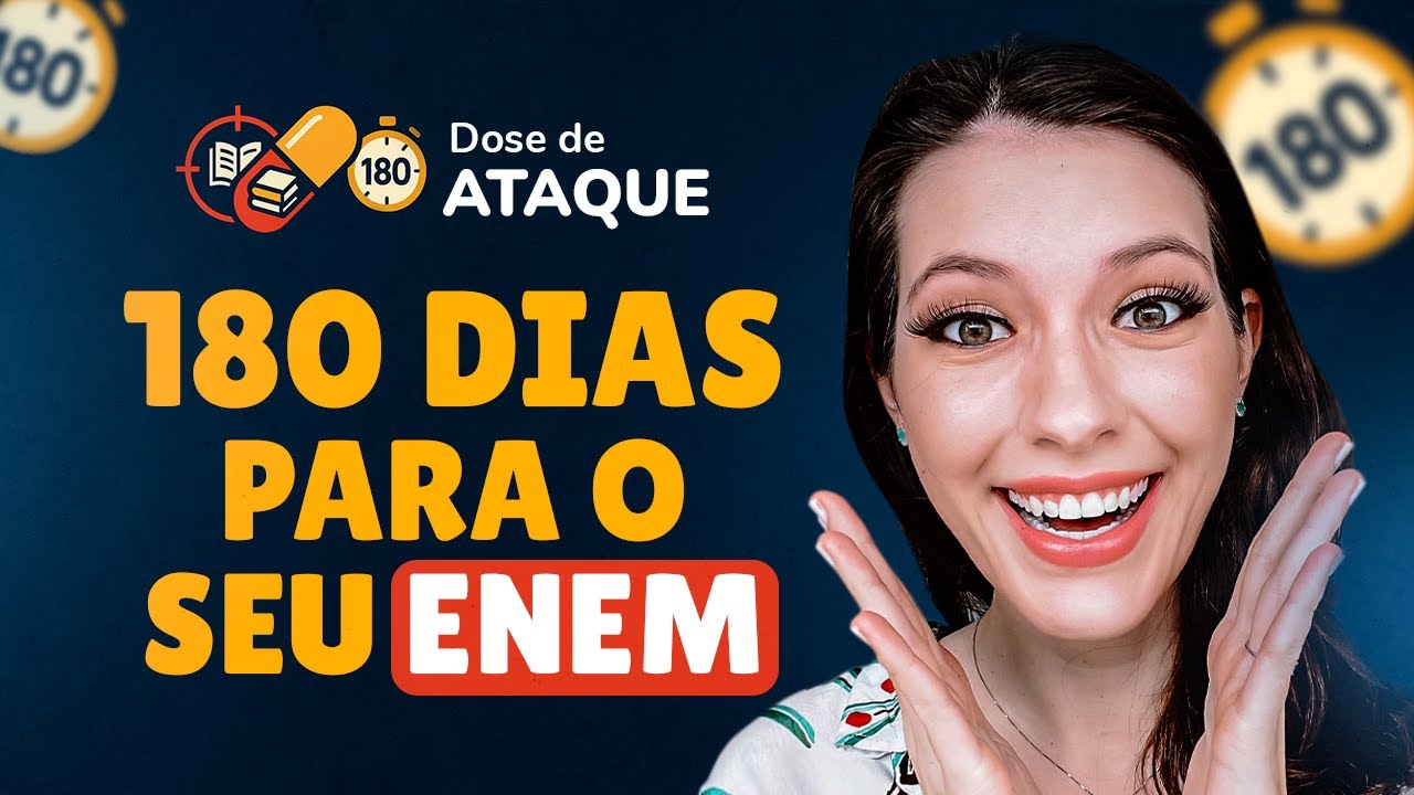 Dose de ataque: 180 dias para o SEU ENEM - YouTube
