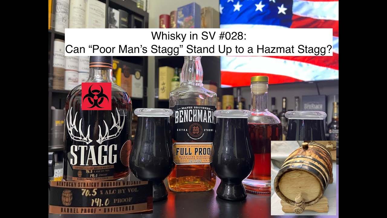 #WhiskyInSV 028: Can "Poor Man's Stagg" Stand Up to a Hazmat Store Pick Stagg? - YouTube