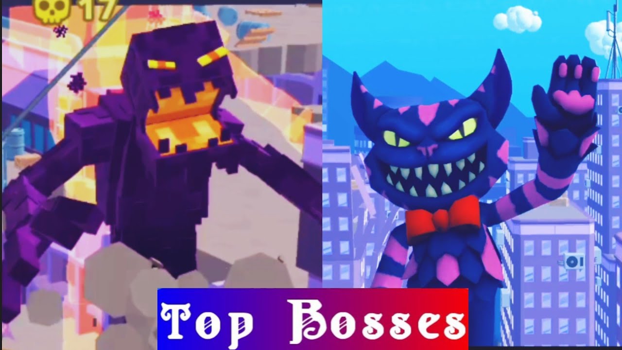 heli monster - giant hunter | Top Bosses | heli monster Gameplay | heli ...