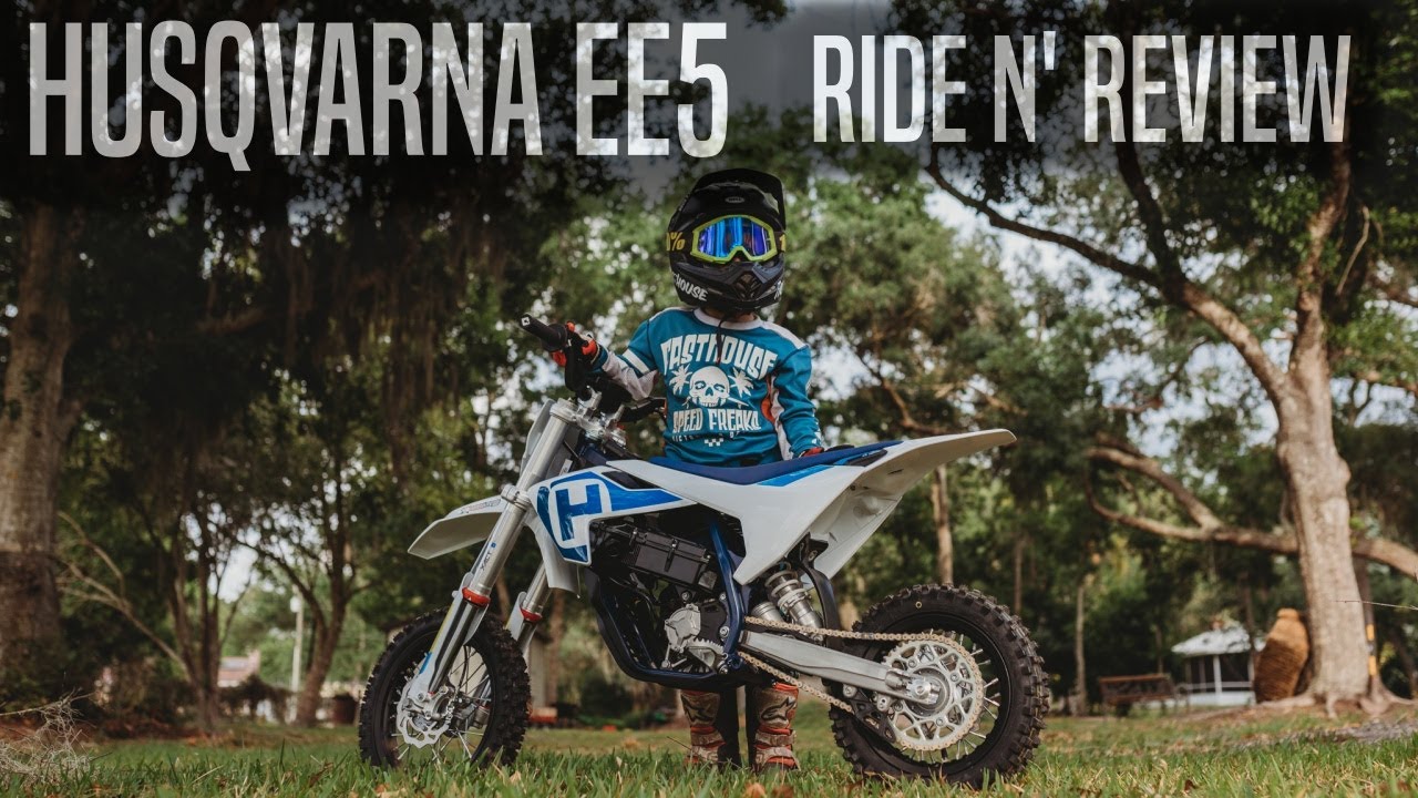 HUSQVARNA EE 5 ELECTRIC DIRT BIKE RIDE AND REVIEW | Parents will love ...