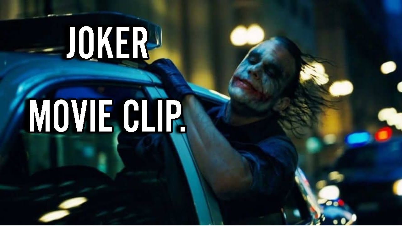 HEATH LEDGER JOKER BEST MOMENTS MOVIE CLIP #batman #batmannolan #joker ...
