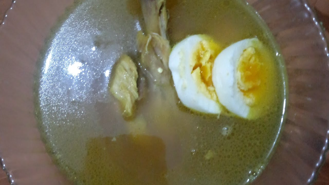 Chicken yakhni recipe - YouTube