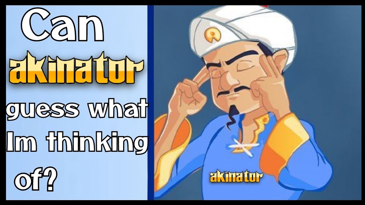 [OBJECT THEME ] - Can Akinator Guess What Object Im thinking Of ...