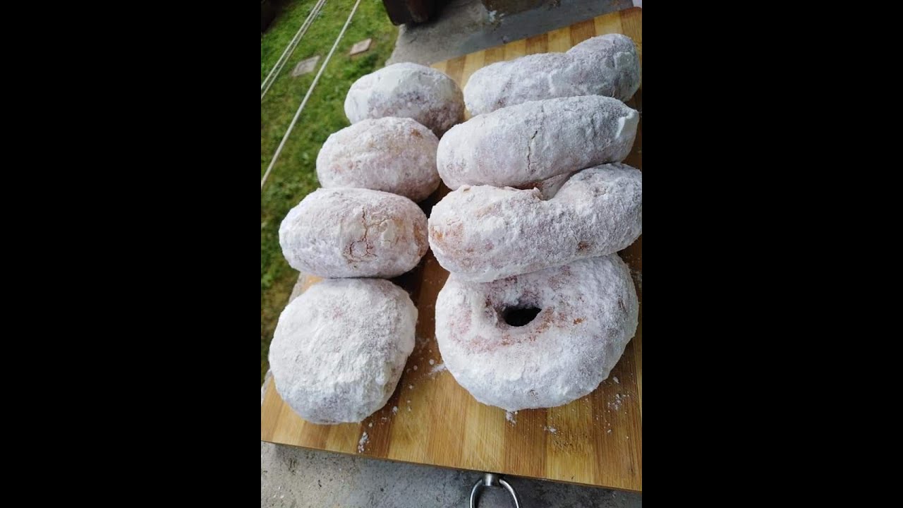 CHEESY MILKY DONUTS | super soft | krispy kreme copy cut | Trending ...