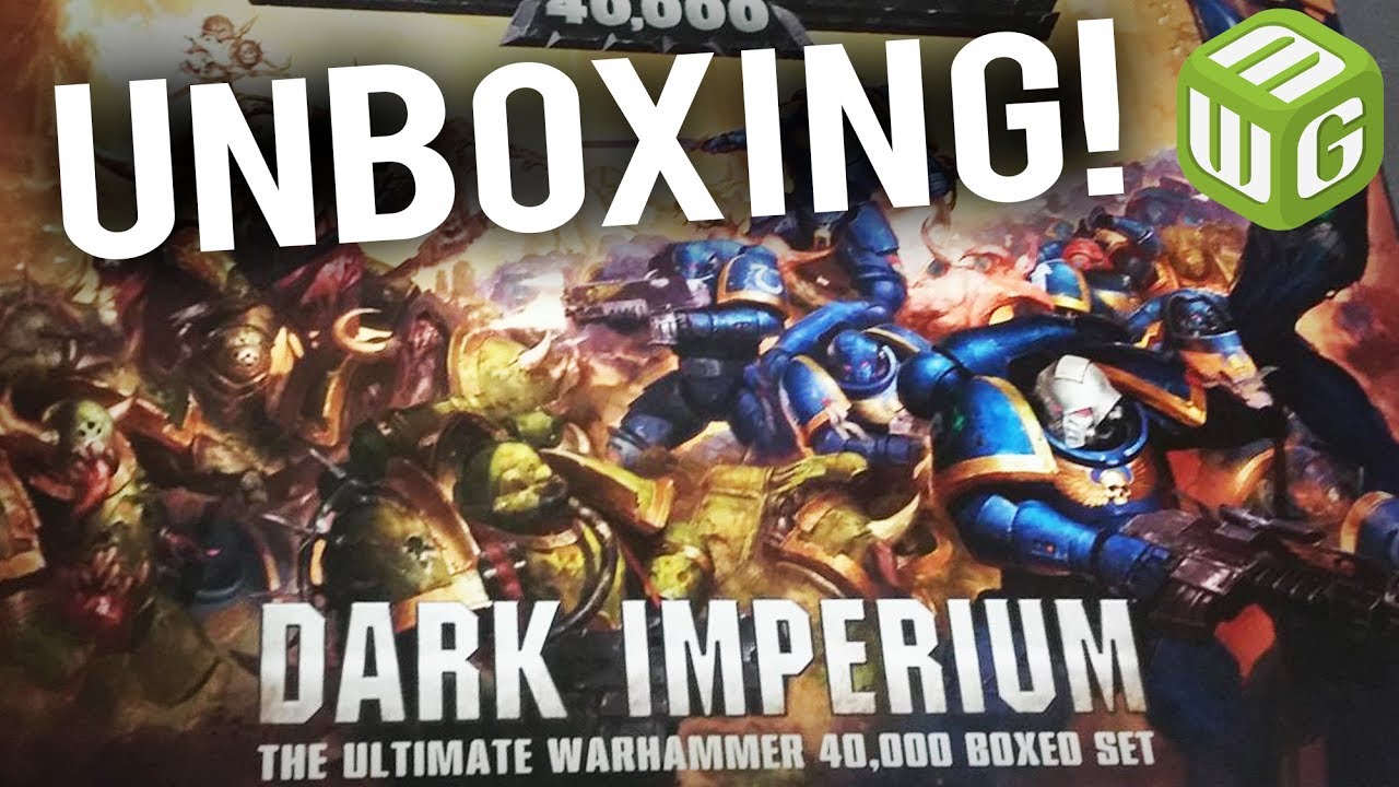 Warhammer 40k Dark Imperium Starter Set Unboxing! - YouTube