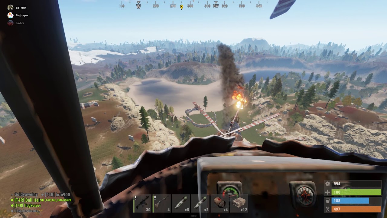 Scrap Heli Fly By - YouTube