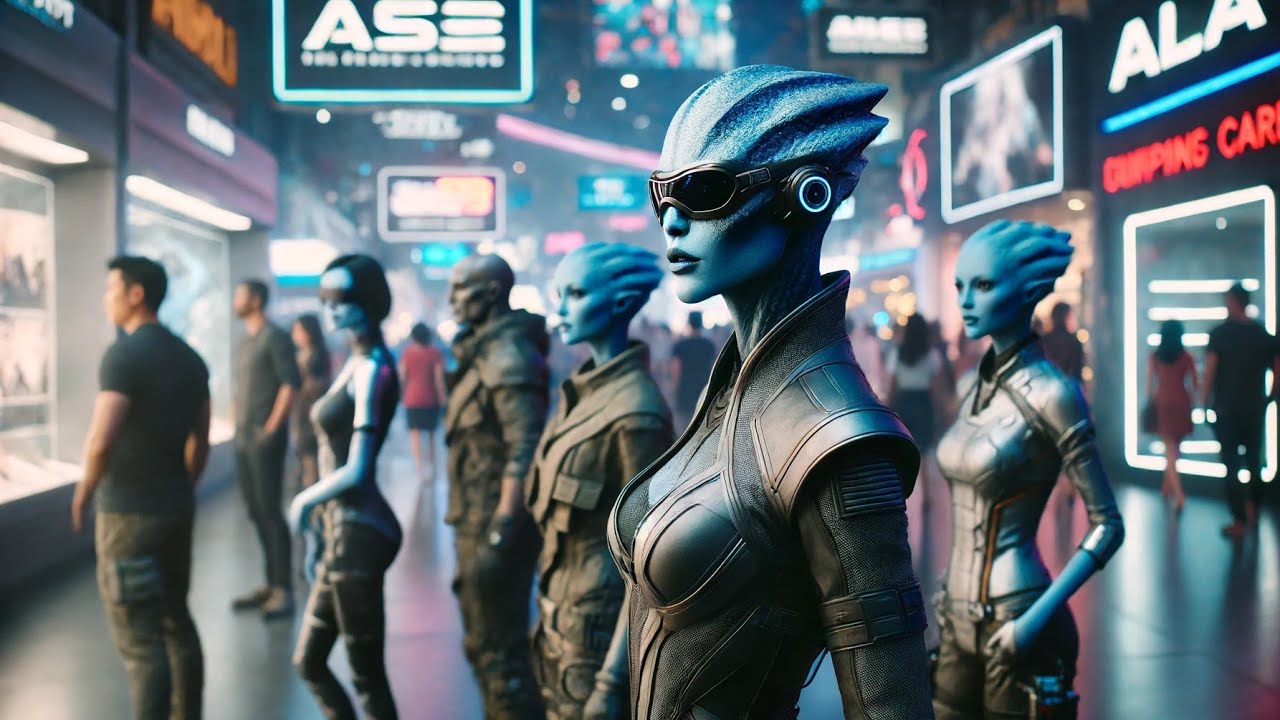 Alien Females Try Out Human Males in Virtual Reality After Learning ...