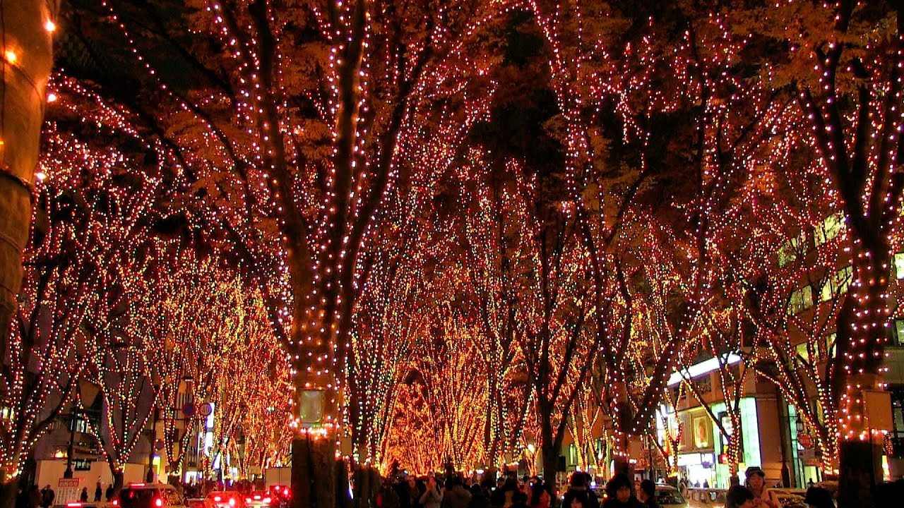 仙台光のページェント Sendai Japan Christmas Lights 2011 | Pageant of Starlight 東北 ...