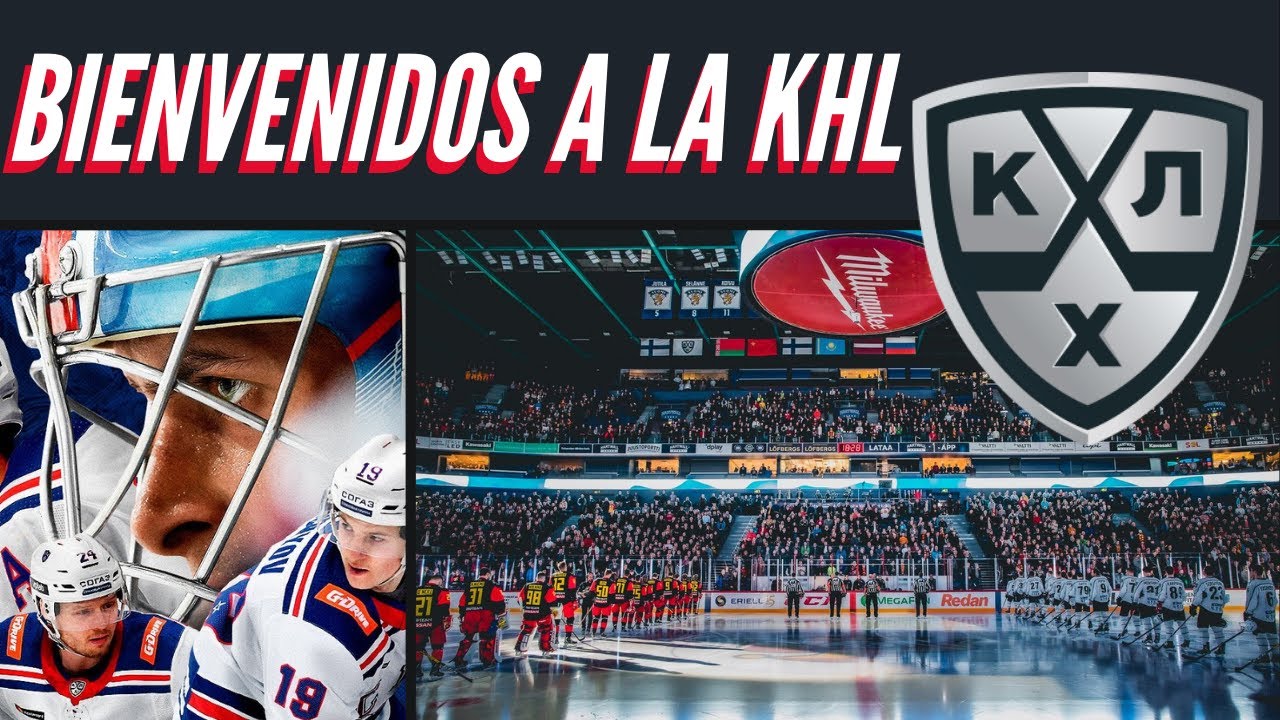 KHL: La mejor liga por detrás de la NHL - YouTube