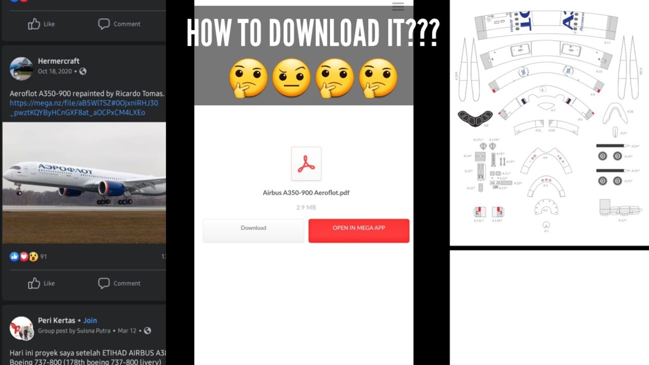HOW TO DOWNLOAD A PAPERCRAFT FROM HERMERCRAFT??🤔🤔 COME HERE, I'LL SHOW ...