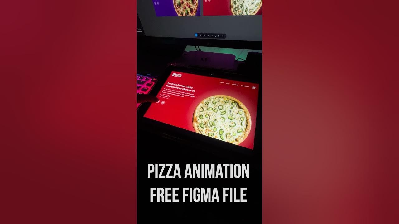 Pizza animation “FIGMA TUTORIAL” #figma #figmadesign #figmatutorial #uidesign #prototyping #uiux ...