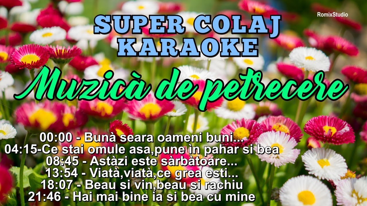 2024 🌟 COLAJ KARAOKE 🎼🎤 PROGRAM Muzica populara moldoveneasca - YouTube