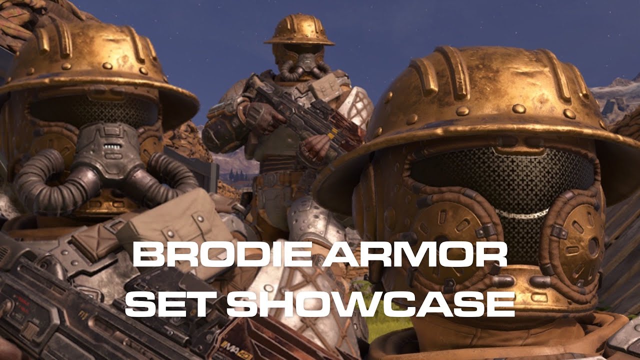 Brodie Armor Set - In Game Showcase - Halo infinite Store - YouTube