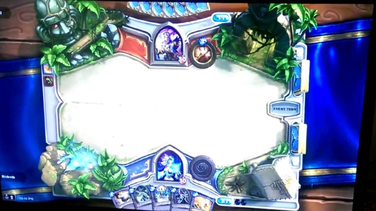 hearthstone with touchscreen monitor - YouTube