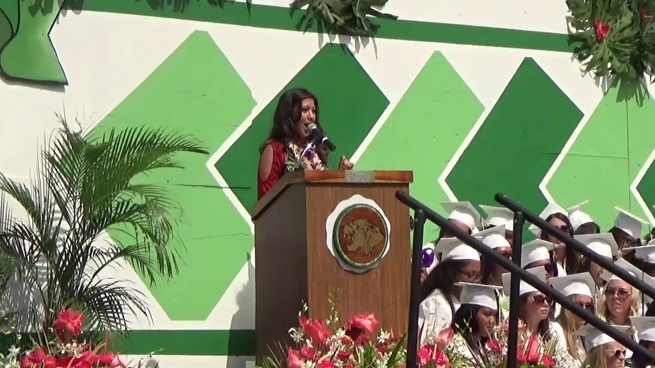 Konawaena 2016 Graduation, Lacy Deniz - YouTube