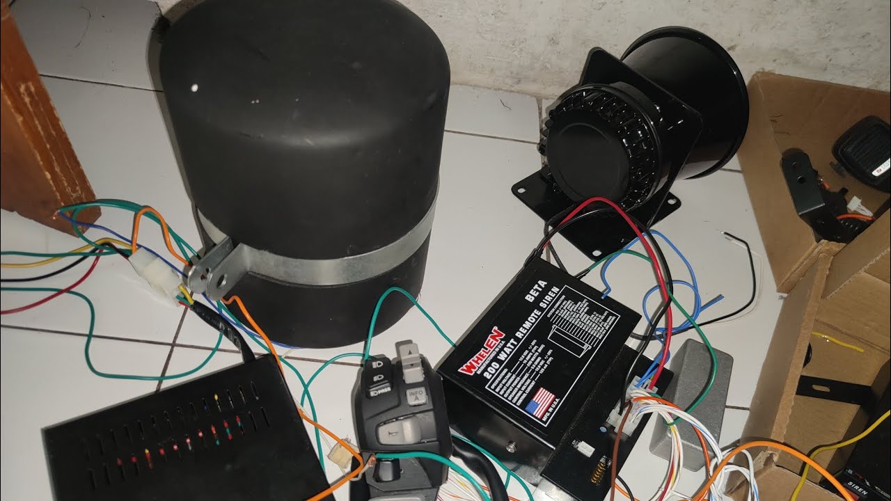 Whelen Beta 112 R - Speaker STS USA - Low Frequency Rakitan Bukan ...