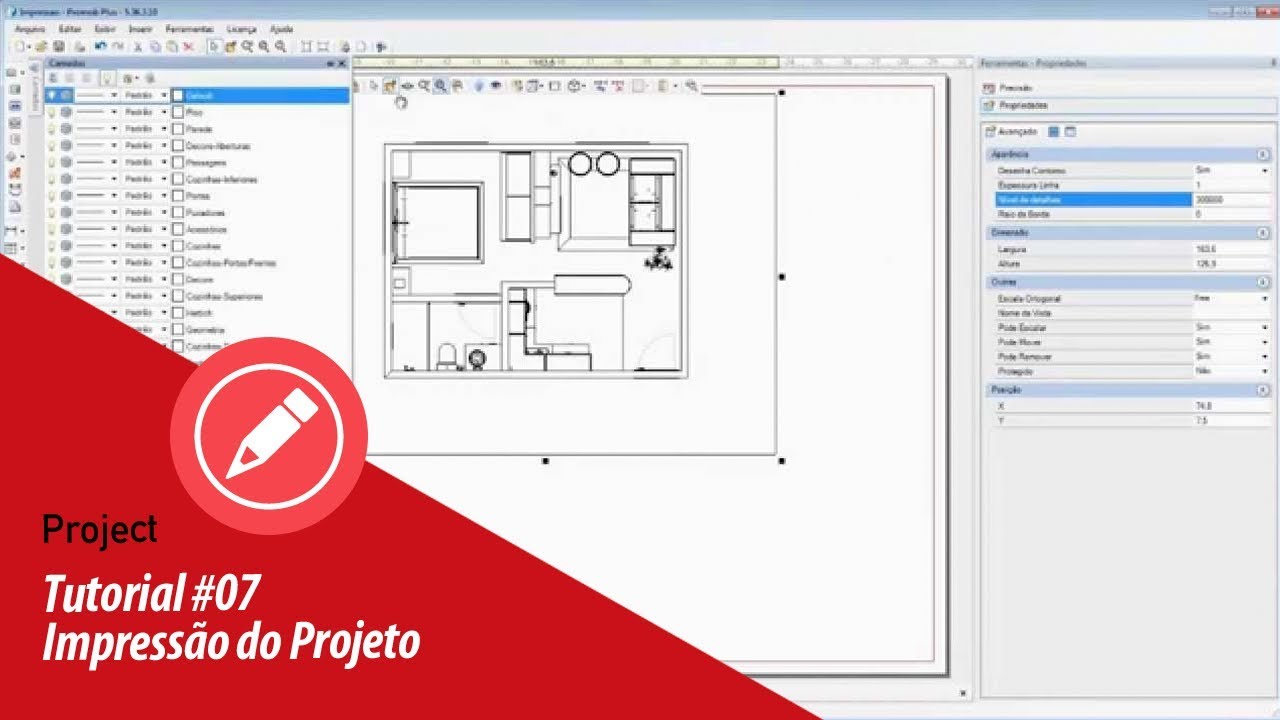 Project | Tutorial #07 - Impressão do Projeto - YouTube