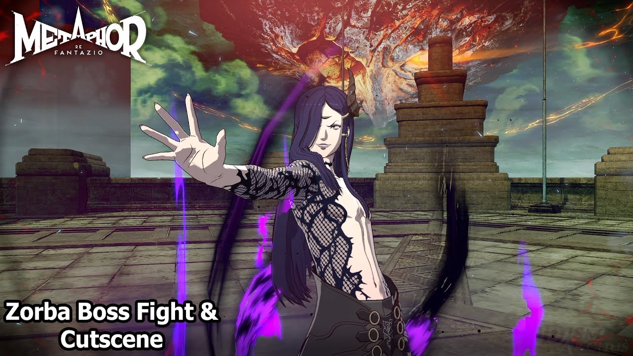 Zorba Boss Fight & Aftermath Scene | Metaphor: ReFantazio - YouTube