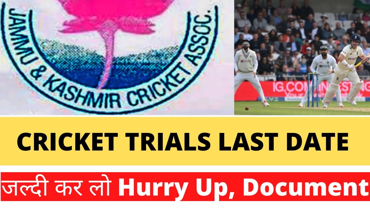 Cricket Trials start in Jammu and Kashmir | JKCA Under 19 cricket ...