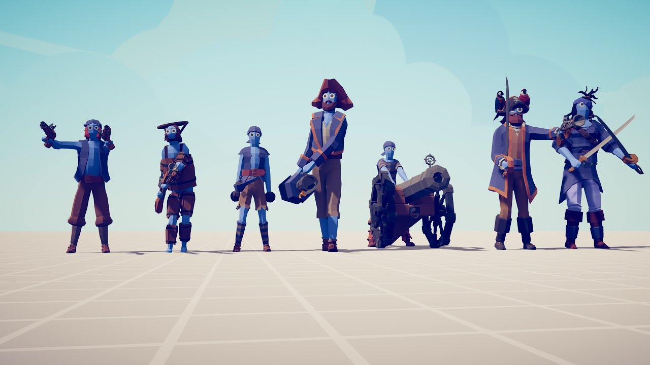 Pirate Faction Vs Every Unit Totally Accurate Battle Simulator Tabs