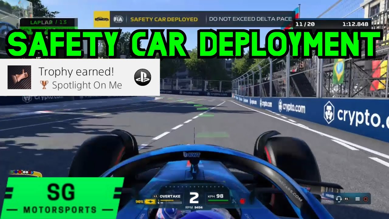 F1 2022 Safety Car Deployment - Spotlight On Me - YouTube