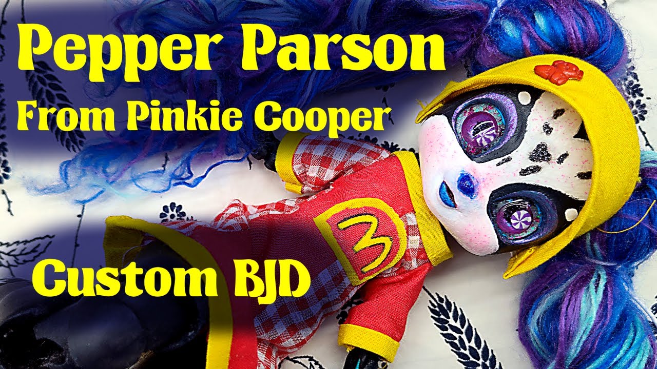 Pinkie Cooper BJD, 3D Printed Pepper Parson - YouTube