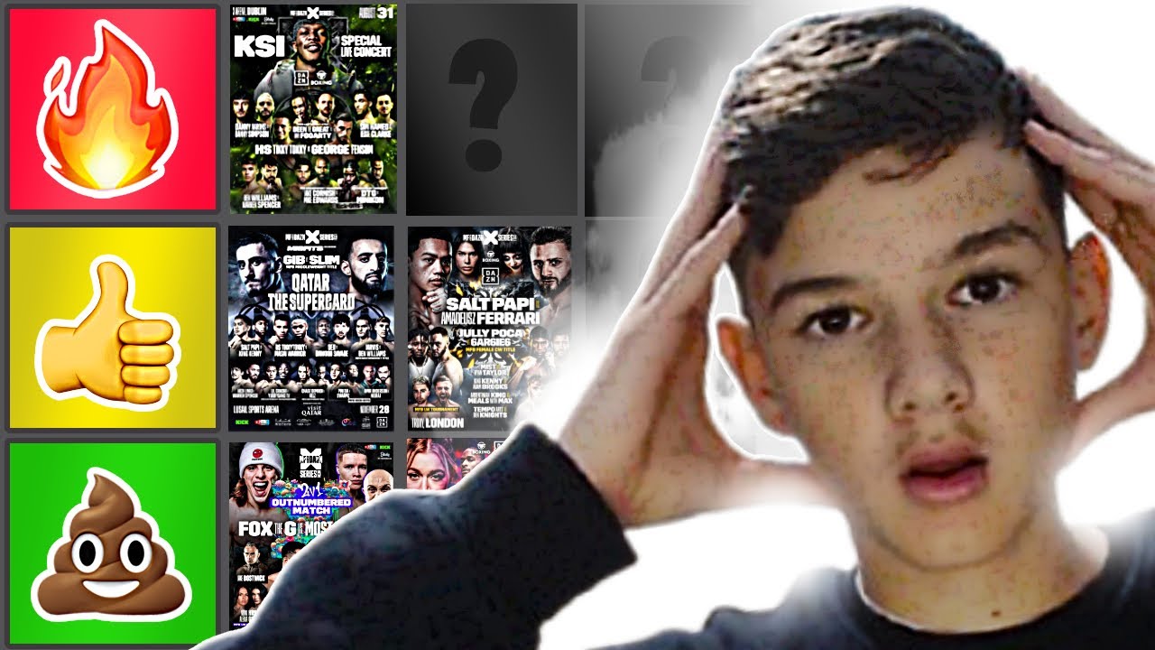 Misfits Boxing 2024 Awards: Ranking Events! - YouTube