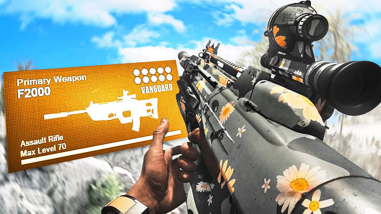 * NEW * MAX LEVEL BEST F2000 (BP50) CLASS SETUP in SEASON 5 WARZONE ...