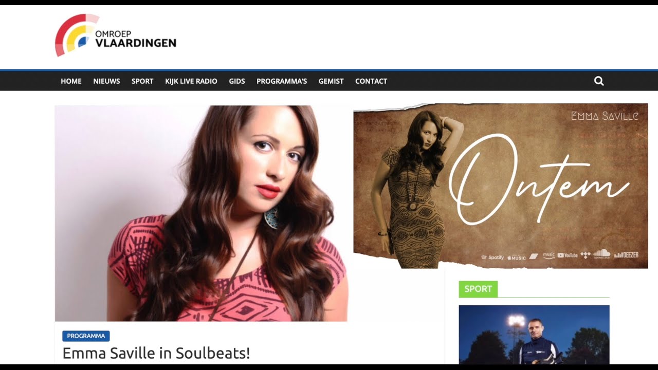 Soulbeats (Dutch Radio Show) - Exclusive Interview - Emma Melissa ...