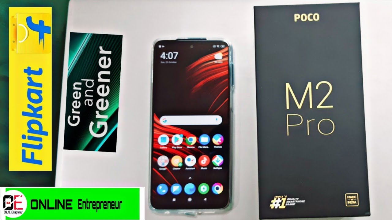 POCO M2 Pro Unboxing | A good deal with Price Range | Flipcart POCO m2 ...