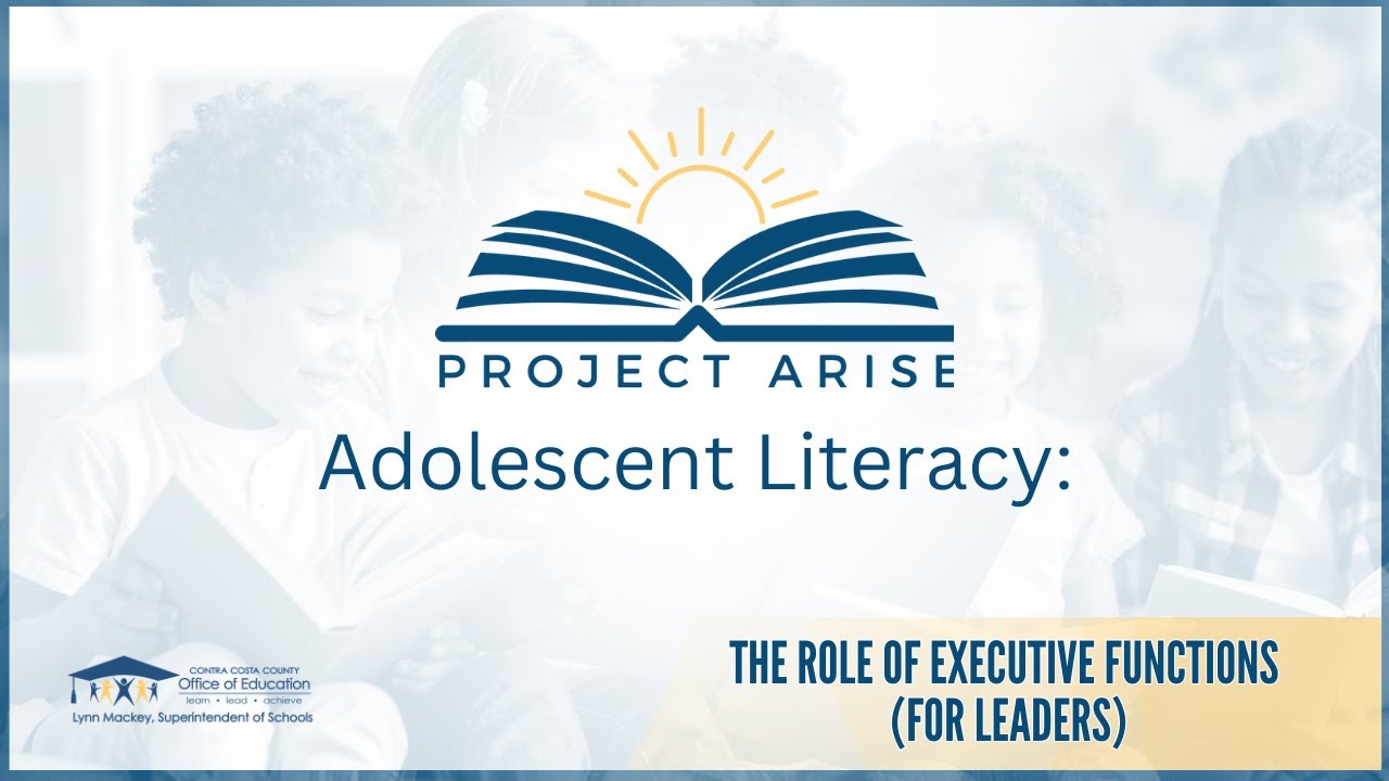 Adolescent Literacy: The Role of Executive Functions (for Leaders ...