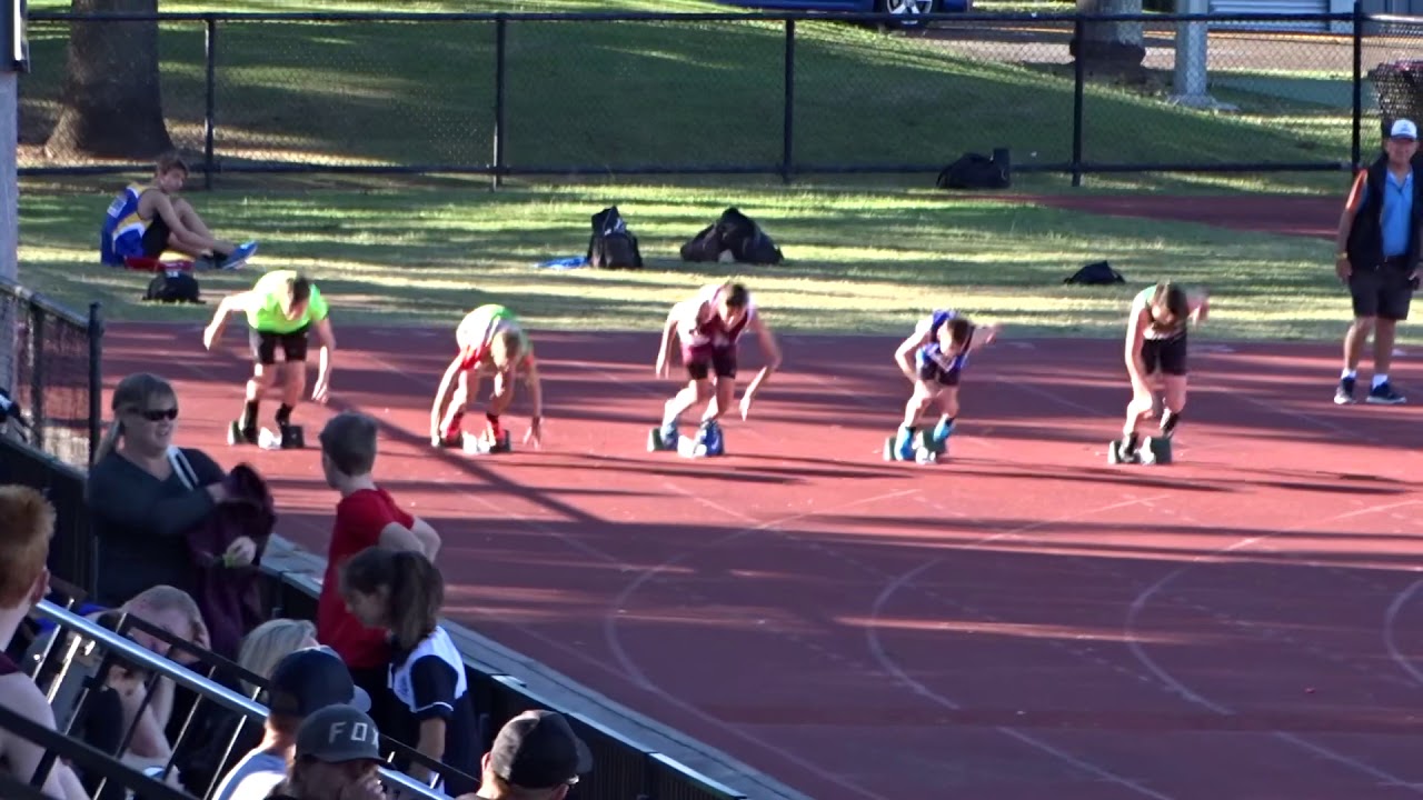 Ht4. 100m Men, UQ Sport Spring Series #1, UQ Athletic Centre 8/07/2018 ...
