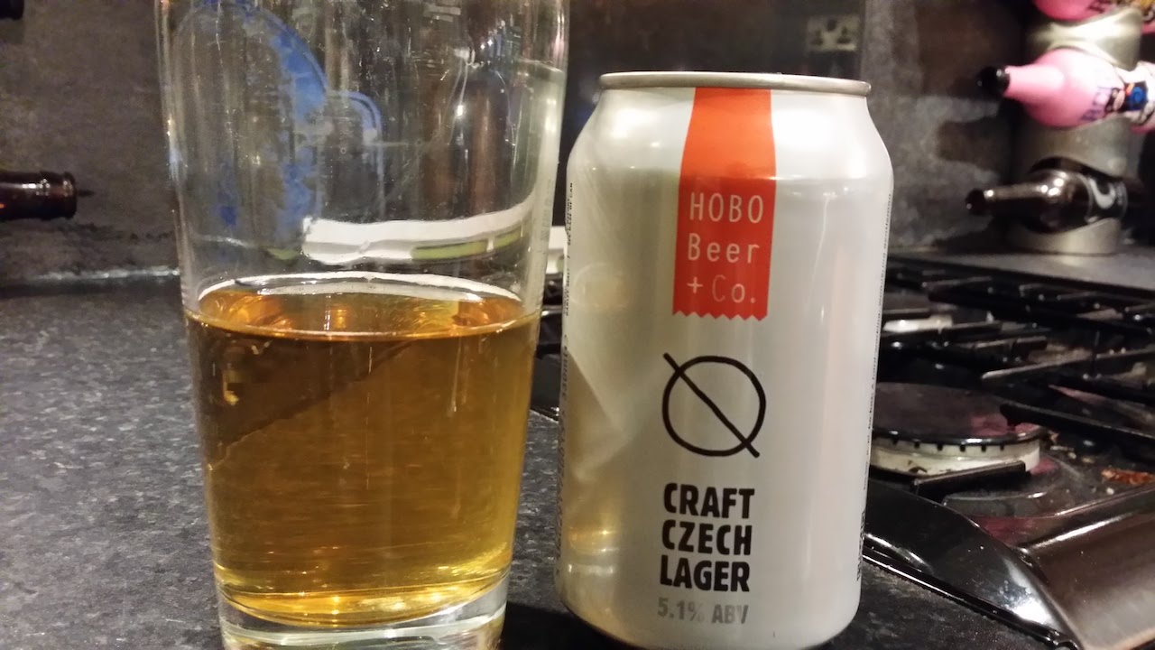 Hobo Beer + Company Craft Czech Lager - YouTube