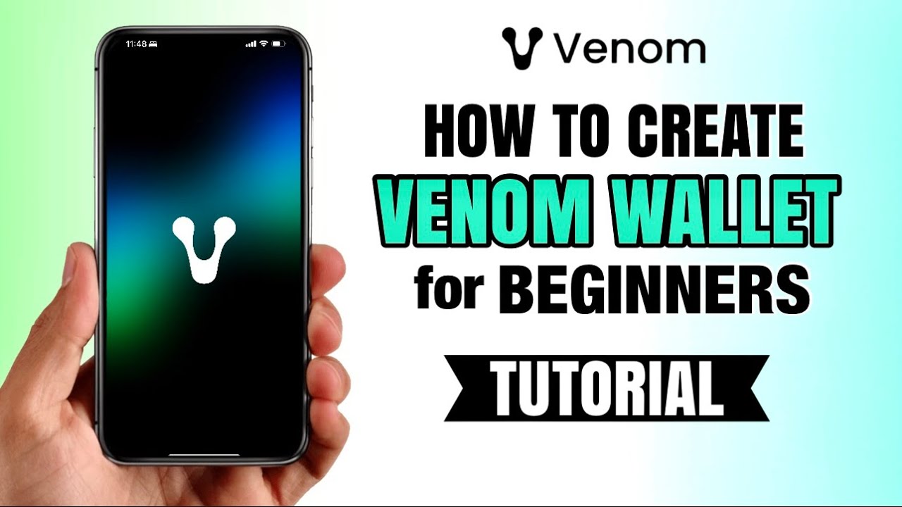 How to CREATE Venom Blockchain Wallet | Step-by-Step Tutorial - YouTube
