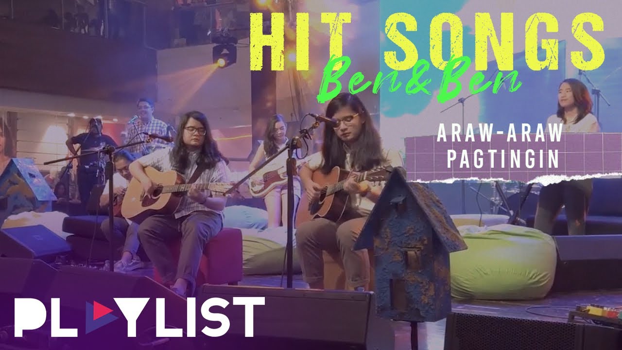 Ben&Ben performs 'Pagtingin' and 'Araw-Araw' LIVE | Playlist - YouTube