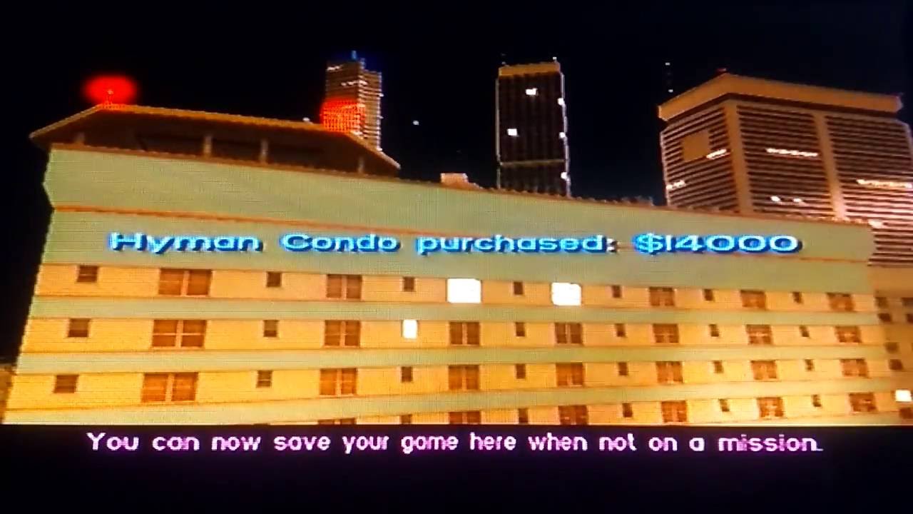Grand Theft Auto: Vice City - Buying Property #6: Hyman Condo - YouTube