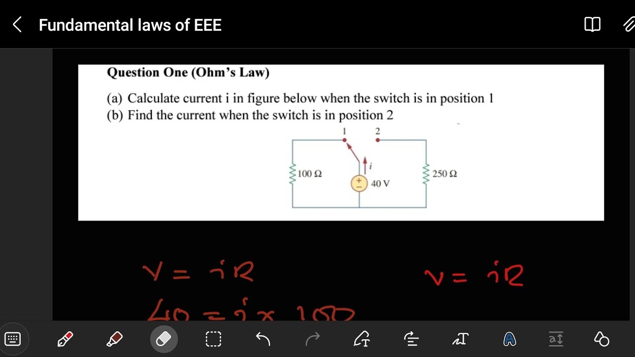 Basic circuit analysis (Assignment 2) - YouTube
