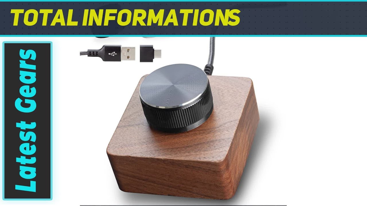 Unveiling the Eiszuso USB Audio Control Knob - A Stylish Companion for ...